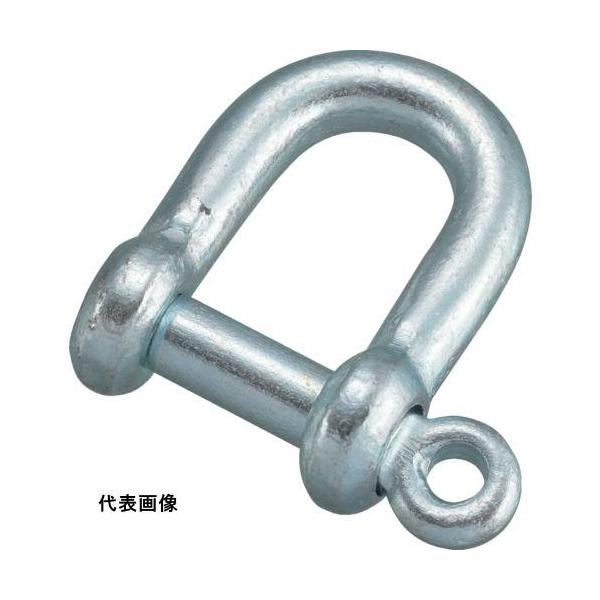 荷役用品 吊りクランプ・スリング・荷締機 シャックル ●ねじ込みタイプのスタンダードなシャックルです。●連結金具として。●基本使用荷重(t)：0.23●使用荷重(kN)：2.25●ねじ径：W5/16●B(mm)：16●D(mm)：15●L(...