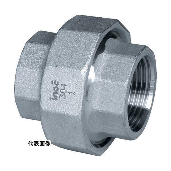 工事・照明用品 管工機材 ねじ込み管継手 ●水・油・ガス用。●呼び径A：20●呼び径B：3/4●L(mm)：48.5●D(mm)：33.0●呼び径(mm)：27.20●材質：SUSF304●最高使用圧力：水・油：常温2.0MPa以下、ガス：...