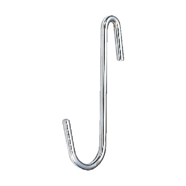 物流・保管用品 工場用保管設備 陳列機器 ●フック寸法 径×長さ(mm)：4×86×30●最大積載量(kg/個)：1●形状：Sカン●スチール（クロムメッキ仕上げ）