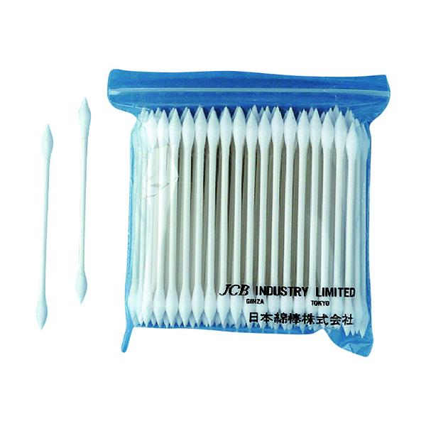 研究用品 クリーンルーム関連用品 工業用綿棒 ●鋭く尖った綿球で、細軸綿棒では清掃しにくかった細かい部分に利用できます。●隅の清掃に。●電子基板、精密機器、電子部品などの清掃。●先端径(mm)：4.5●軸長(mm)：80●タイプ：両綿球・紙...