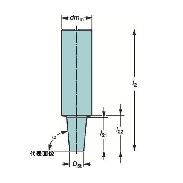 切削工具 旋削・フライス加工工具 刃先交換式工具 ●コロミルEH円筒シャンクホルダです。●ソリッドエンドミルのクイックチェンジです。●コロミル316ヘッドのアダプタ。●あらゆる被削材に対応。●カップリングサイズ　機械側：32●カップリングサ...