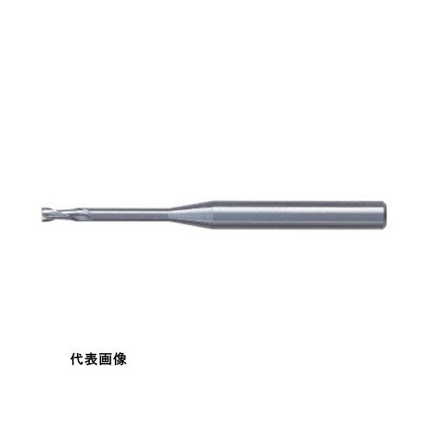 切削工具 旋削・フライス加工工具 超硬スクエアエンドミル ●樹脂加工用ロングネックエンドミルです。●首部のアンダーカット処理により深溝形状の加工に最適です。●対応被削材:アルミ合金、銅、樹脂●刃径(D)：1.6●刃長(L)：3.2●全長(L...