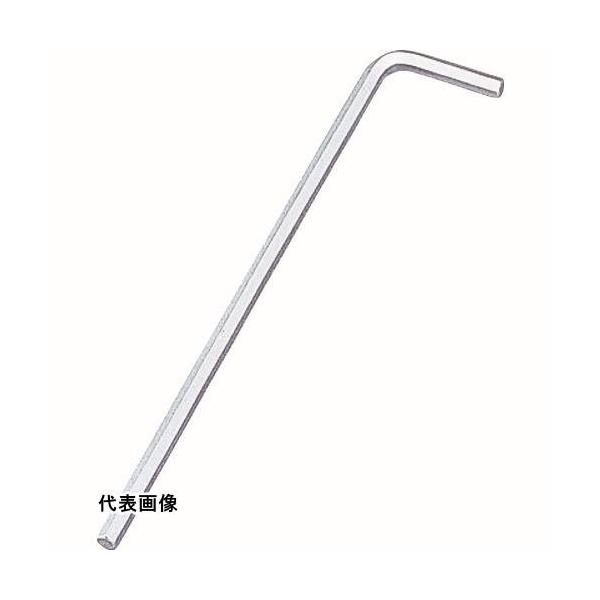 手作業工具 ドライバー・六角棒レンチ 六角棒レンチ ●ロングタイプのレンチです。●対辺寸法(mm)：2.5●首下寸法(mm)：19●全長(mm)：113●対辺(mm)：2.5●ロングタイプ●一般鋼