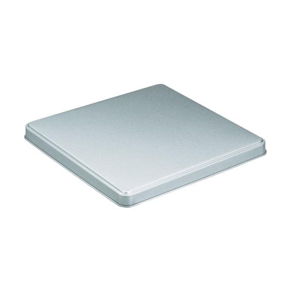 研究用品 ボトル・容器 スチール容器 ●素材にこだわったシンプルで高級感のある缶専用フタです。●フタをすると積み重ねが可能です。●角缶専用フタ●外形寸法(mm)幅：175●外形寸法(mm)奥行：175●外形寸法(mm)高さ：15●有効内寸(...