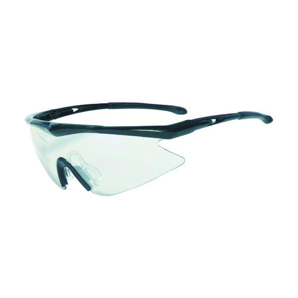 保護具 保護メガネ・防災面 一眼型保護メガネ ●ストレートツル設計でかけ外しがスムーズです。●UVカット(99.9%)仕様のレンズです。●レンズ色：シルバー●テンプル色：ブラック●フレーム色：黒色●レンズ厚(mm)：2.75●防傷加工：○●...