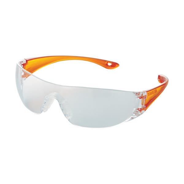 保護具 保護メガネ・防災面 一眼型保護メガネ ●ノーズパッド（エラストマー製）のサイズチェンジができます。●切削、刈払い等の作業。●木工、製材等の作業。●機械操作●研磨作業●レンズ色：クリア●テンプル色：オレンジ●幅(mm)：145●高さ(...