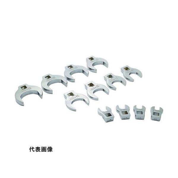 手作業工具 レンチ・スパナ・プーラー クロウフットレンチ ●自動車のエアコン・パワーステアリング周り、ブレーキの油圧配管など、通常の工具では作業できない箇所でのメンテナンス作業に最適です。●ラチェットはクローフートレンチの着脱が容易なクイッ...