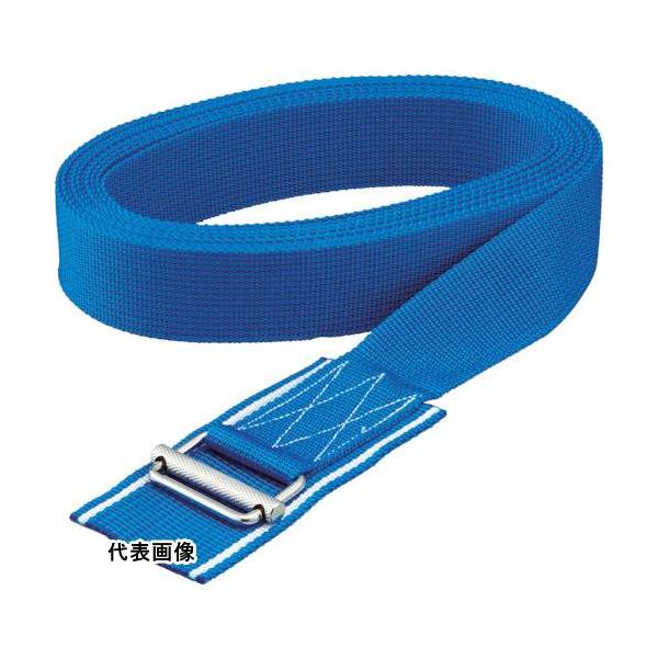 梱包用品 梱包結束用品 結束バンド ●スライドバックル、エンドレスタイプのベルトです。●焼却廃棄の際もダイオキシンなどを出さず、環境に優しい商品です。●荷崩れ防止。●パイプなどの結束。●棚などの荷物の落下防止。●色：青●幅(mm)：20●長...