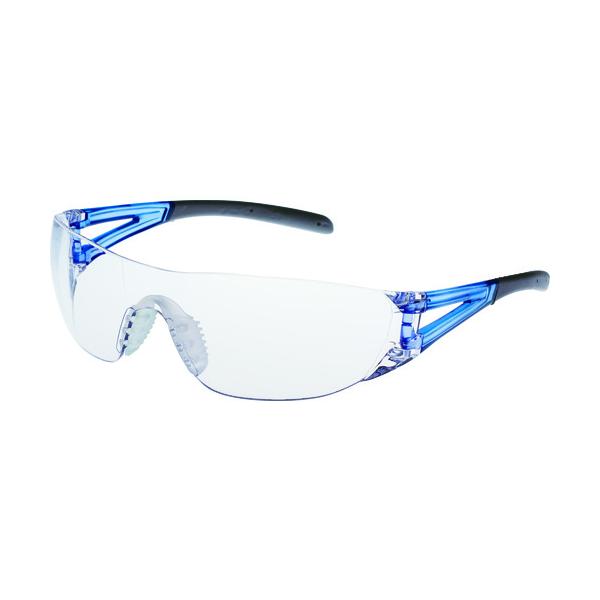 保護具 保護メガネ・防災面 一眼型保護メガネ ●ノーズパッドの表裏を付け替えて鼻幅を変えることが可能です。●環境にやさしい金属部品無使用モデルです。●ソフトテンプル採用です。●よりフィット性に優れたメガネです。●切削、刈払いなどの作業。●木...