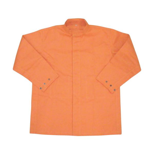 保護具 保護服・防護服 耐熱保護服 ●500℃で炭化する高耐熱繊維を使用しており、溶融や収縮を起こしません。●通気性がよく、作業の快適性を保ちます。革製品と違い軽くしなやかで、吸水性に優れ乾きも早いです。また、ナイロン・エステル繊維と比べ、...