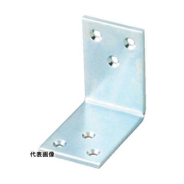 金物・建築資材 建築金物 ジョイント金具 ●木材などのつなぎ部分やコーナー部の補強に最適です。●補強金物としては定番アイテムとなっております。●補強用、転落防止、棚受、ブラケットなど。●板厚(mm)：3.2●穴径(mm)：4.3●穴数(個)...