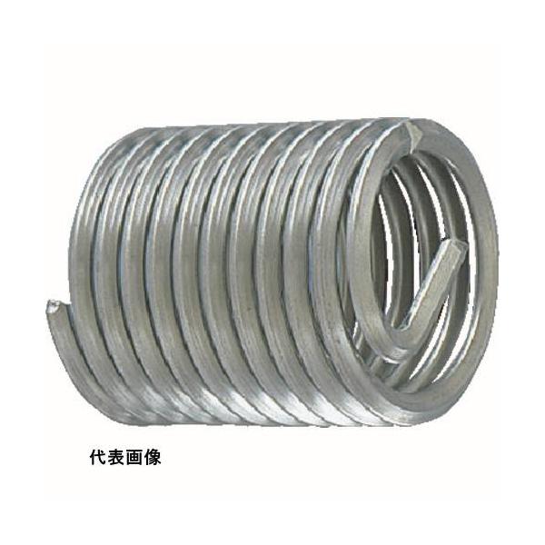 切削工具 ねじ切り工具 インサートねじ ●軽金属・木材・鋳鉄など柔らかい材質に挿入することで、ねじ止め時の締結力を増します。●めねじの補強・損傷防止やおねじの締結強化に。●適合ボルトねじ：M2×0.4●下穴径(mm)：2.1●ステンレス（S...