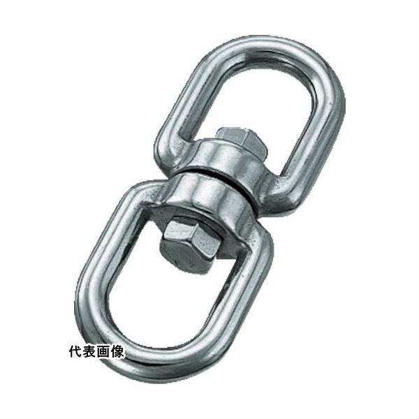 金物・建築資材 建築金物 荷役金具 ●回転するのでねじれを取り除きます。●中心部分が回転し、よりとりとして。●使用荷重(kN)：8.82●D(mm)：13●L1(mm)：150●L2(mm)：33●W1(mm)：58●W2(mm)：33●ス...