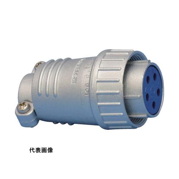 電子機器 電気・電子部品 コネクタ ●ダイカスト製の堅牢なシェルです。●5本キー方式のガイド採用により、結合が非常にスムーズです。●レセプタクルはパネル裏面からの取り付けも可能です。●コンタクト数2〜5の商品はPSE表記です。（レセプタクル...