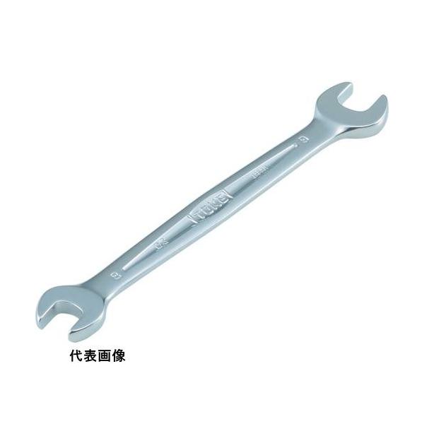 手作業工具 レンチ・スパナ・プーラー スパナ ●美しい梨地仕上げで手に馴染む柔らかい曲線デザインです。●丸形とやり形の特長を合わせ持った独自のヘッド形状です。●グッドデザイン賞受賞品です。●二面幅寸法(mm)：6×7●全長(mm)：104●...