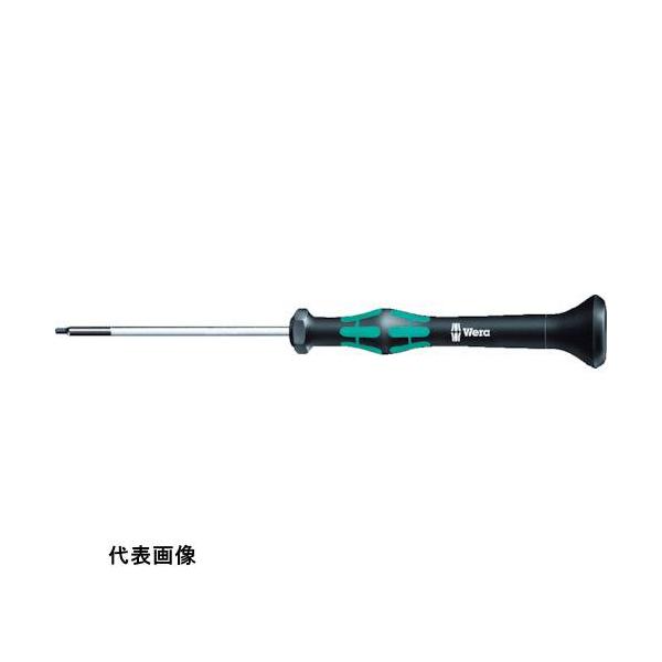 手作業工具 ドライバー・六角棒レンチ 精密ドライバー ●Wera独自のHex-Plusと呼ばれる面接触構造により、六角ねじ穴の内側を傷めることなく、ねじの長寿命化に貢献します。●人間工学に基づいた、持ちやすく、回転しやすく、トルクが確実に伝...