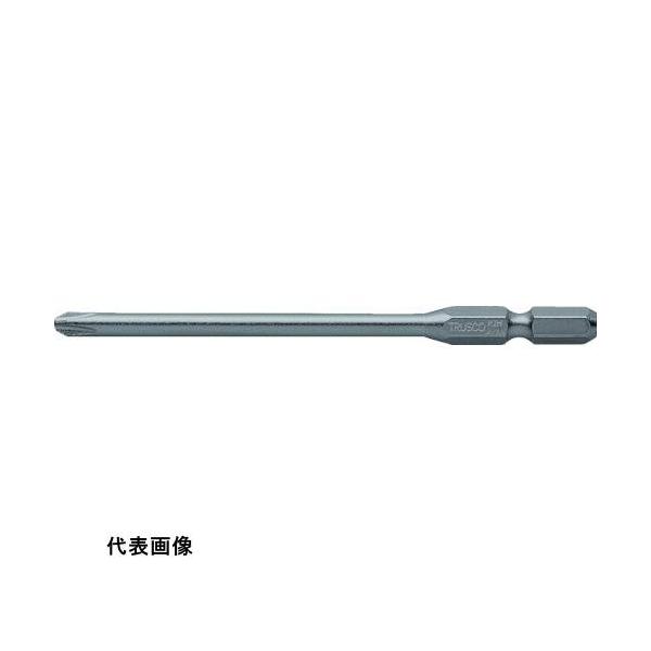 電動・油圧・空圧工具 ドライバービット 片頭ビット ●オリジナル特殊合金鋼を使用しており、耐久性に優れています。●JIS規格及びJCIS規格などに基づき、厳しい寸法精度で製作し、ねじとのかん合は抜群です。●刃先：［［＋］］2×4.5●全長(...