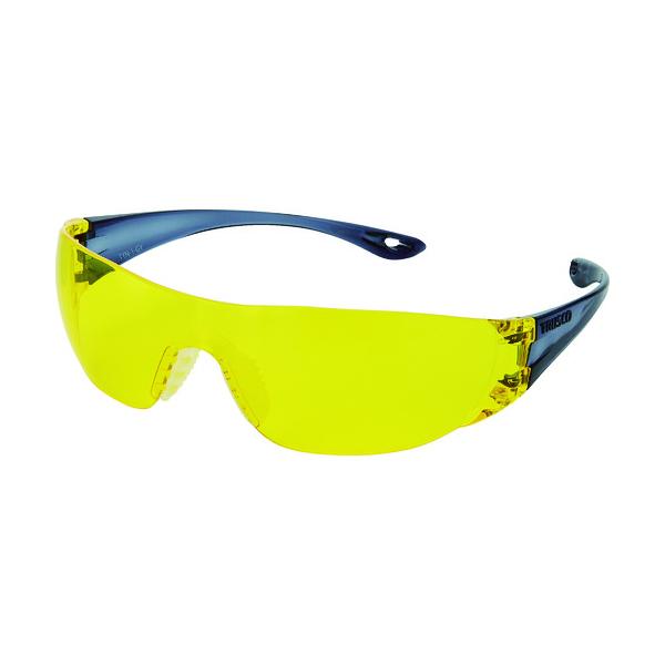 保護具 保護メガネ・防災面 一眼型保護メガネ ●ノーズパッド（エラストマー製）のサイズチェンジができます。●切削、刈払い等の作業。●木工、製材等の作業。●機械操作●研磨作業●レンズ色：イエロー●テンプル色：グレー●幅(mm)：145●高さ(...
