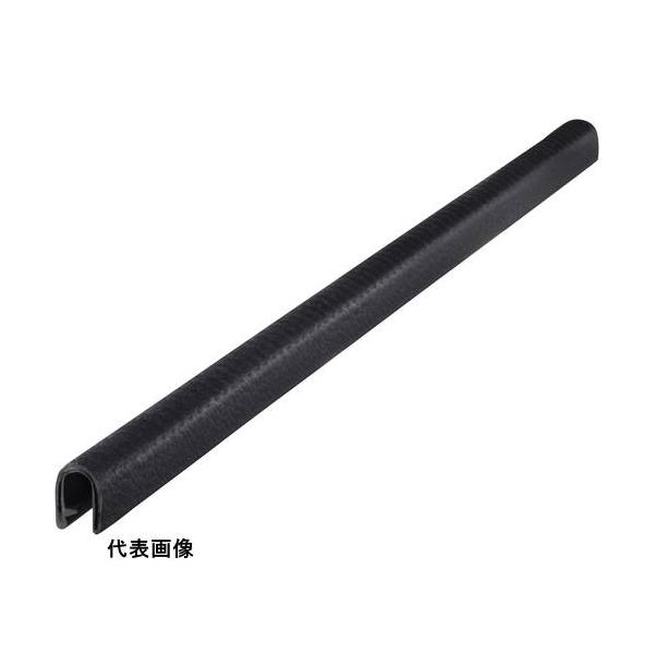 安全用品 安全用品 安全クッション ●接着剤を使用せず取り付けができます。●エッジ部の保護。●色：黒●長さ(m)：5●取付方法：差し込みタイプ●A(mm)：10.8●B(mm)：12.7●C(mm)：2.2●t(mm)：6.4●r(mm)：...