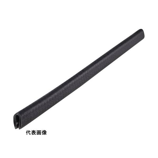 安全用品 安全用品 安全クッション ●接着剤を使用せず取り付けができます。●エッジ部の保護。●エッジ部の保護●色：黒●長さ(m)：5●取付方法：差し込みタイプ●A(mm)：7.4●B(mm)：11.1●C(mm)：2.3●t(mm)：1.6...