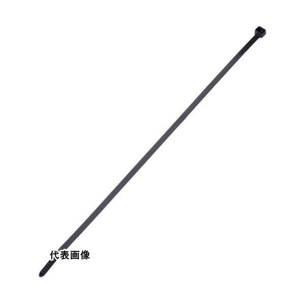 電子機器 電設配線部品 ケーブルタイ ●電気・電子・通信・一般配線工事など幅広く使用できます。●耐紫外線性に優れた製品です。●ワイヤー、ケーブルなどの結束。●色：黒●幅(mm)：2.5●長さ(mm)：142●厚さ(mm)：1.1●最大結束径...