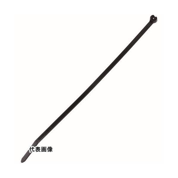 電子機器 電設配線部品 ケーブルタイ ●ロック部の爪に経年変化の少ない316ステンレスを使用しています。●ステンレスのロック爪は長時間の使用や環境の変化にも強い特性があります。●ケーブルなどの結束に。●色：黒●幅(mm)：2.4●長さ(mm...