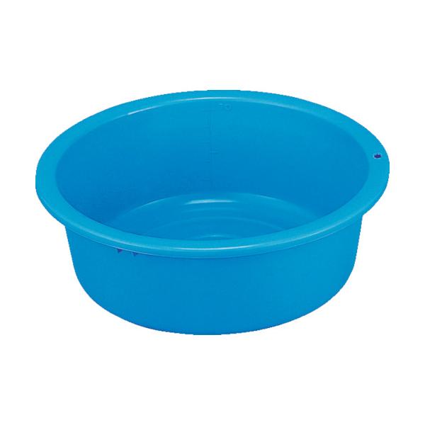 物流・保管用品 コンテナ・パレット タライ ●内容物が飲食物などでも安心してお使いいただけます。●計測・調合に便利な目盛付です。●容量(L)：11●色：ブルー●外形寸法(mm)高さ：140●外形寸法(mm)外径：410●PLマーク認定品●ポ...