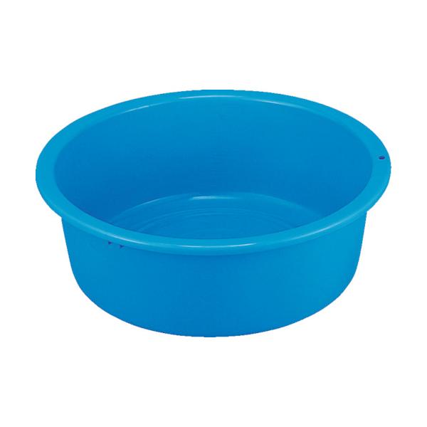 物流・保管用品 コンテナ・パレット タライ ●内容物が飲食物などでも安心してお使いいただけます。●計測・調合に便利な目盛付です。●容量(L)：27.6●色：ブルー●外形寸法(mm)高さ：180●外形寸法(mm)外径：530●PLマーク認定品...