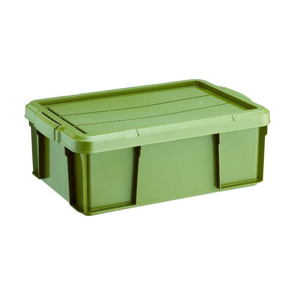 物流・保管用品 収納用品 道具箱 ●フタがロック付で、倒れても中身がこぼれ落ちません。●バンドやひも掛けに便利な溝があるフタが付いています。●バックヤードで予備在庫の保管や整理。●車庫や駐車場でのメンテナンス備品保管。●物置内の整理。●簡易...