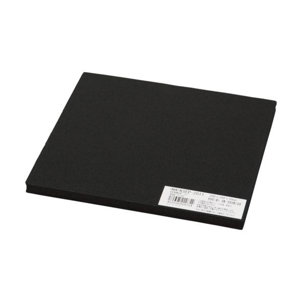 メカトロ部品 工業用素材 ゴム素材 ●耐候性・耐熱性・耐薬品性に優れています。●クッション材・保護材に。●建具・家具・補修に。●色：黒●厚さ(mm)：10●幅(mm)：200●長さ(mm)：200●使用温度範囲(℃)：-20〜60●エチレン...