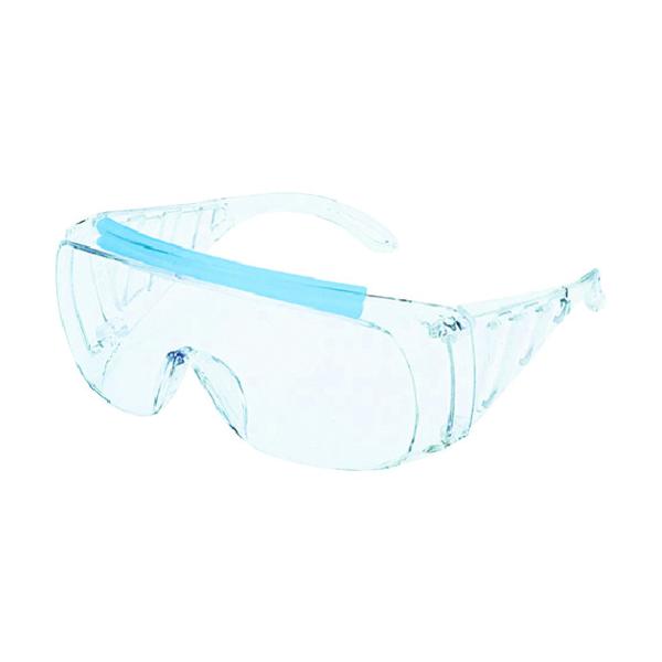 保護具 保護メガネ・防災面 一眼型保護メガネ ●UVカット(99.9%)仕様のレンズです。●小型サイズで、顔の小さな方にもぴったりフィットします。●飛来物作業、研磨作業。●レンズ色：クリア●テンプル色：クリア●幅(mm)：147●高さ(mm...
