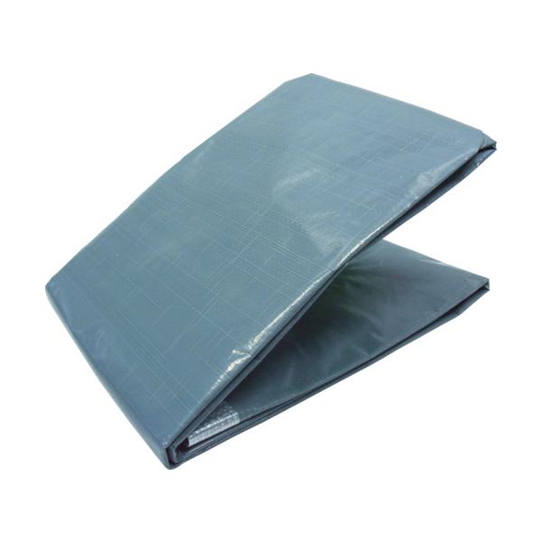 梱包用品 シート・ロープ カラーシート ●＃3000ブルーシートの2／3の重量で１年相当の耐候性があります。●分別不要なジョイントホール（内径12mm）を採用しています。●野積養生カバーなど。●色：スマートグレー●幅(m)：1.8●長さ(m...