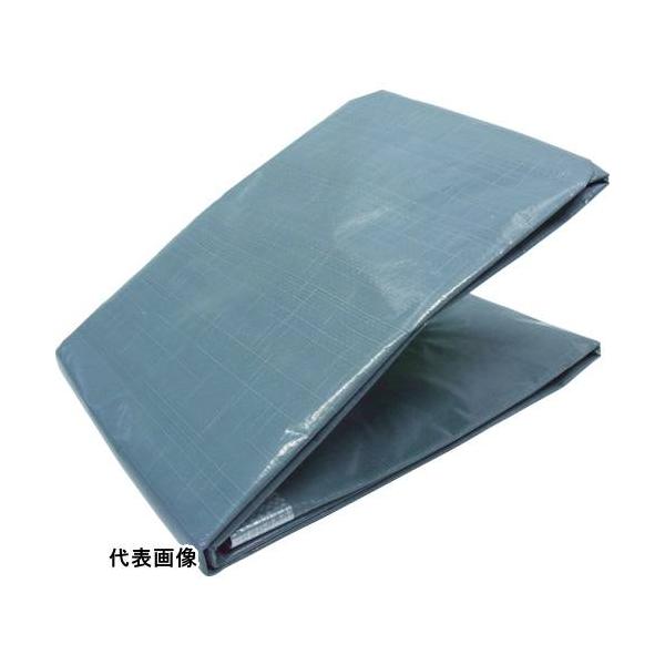 梱包用品 シート・ロープ カラーシート ●＃3000ブルーシートの2／3の重量で１年相当の耐候性があります。●分別不要なジョイントホール（内径12mm）を採用しています。●野積養生カバーなど。●色：スマートグレー●幅(m)：3.6●長さ(m...