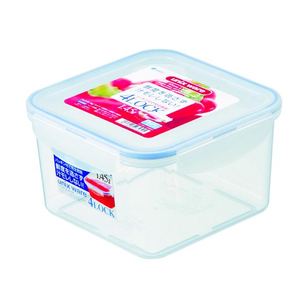 研究用品 厨房用品 容器 ●パッキン付の４カ所ロックで完全密閉、耐熱・耐冷で『汁漏れ』『臭い漏れ』の心配はありません。●便利な容器目盛付です。●パッキンが簡単に取り外せて洗えます。●容器本体に凹凸がなく洗いやすいデザインです。●『銀イオン』...