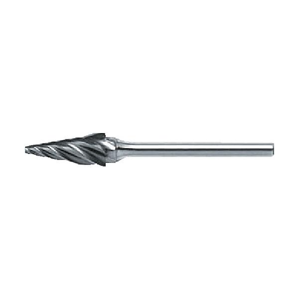 電動・油圧・空圧工具 研削研磨用品 超硬バー ●シャンク径3mm、アルミニウム切削用の超硬バーです。●形状：テーパー型(アルミカット)●刃径(mm)：6.4●刃長(mm)：13.0●軸径(mm)：3●軸長(mm)：30.0●全長(mm)：4...