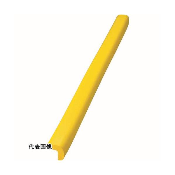 安全用品 安全用品 安全クッション ●油に強い両面テープを付属しています。●ちぎれにくく、クッション性に優れた衝撃吸収材です。●工場内の衝突事故対策に。●色：イエロー●幅(mm)：37●長さ(m)：0.9●厚さ(mm)：9●取付方法：貼付タ...