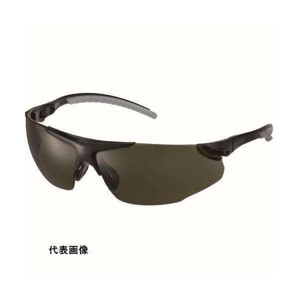 保護具 保護メガネ・防災面 二眼型保護メガネ ●レンズは衝撃に強いポリカーボネートを使用しています。●紫外線を99.9％カットします。●レンズ角度を4段階調節できます。●安全保護メガネ●レンズ色：スモーク●テンプル色：ブラック●フレーム色：...