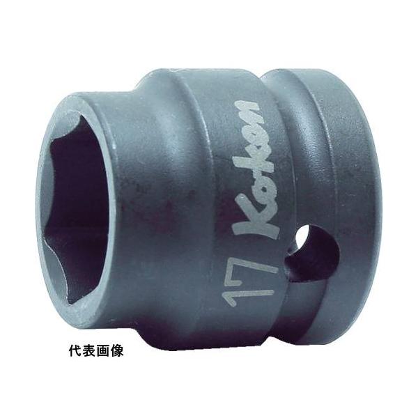手作業工具 ソケットレンチ インパクト用ソケット ●スタンダードソケットより全長の短いインパクトソケットです。●狭い個所での作業に最適です。●外径を薄肉設定にしています。●対辺寸法(mm)：24●差込角(mm)：12.7●全長(mm)：28...