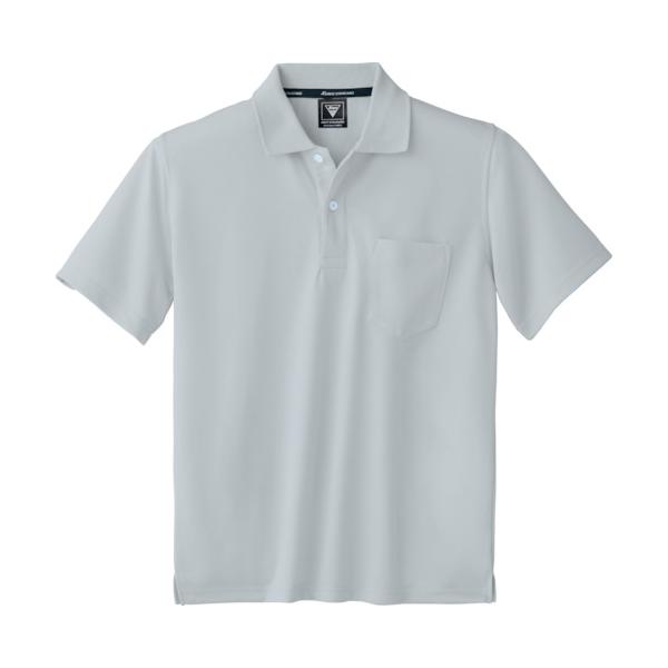 保護具 作業服 シャツ ●通気性に優れたメッシュ素材で汗をすばやく乾燥させるため、着心地の良さを保ちます。●両脇消臭テープ付で夏場の汗の臭いをカットします。●作業全般。●色：シルバーグレー●サイズ：L●着丈(cm)：69●胸囲(cm)：10...