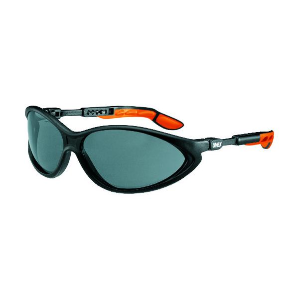 保護具 保護メガネ・防災面 二眼型保護メガネ ●スポーティーなデザインの二眼型保護めがねです。●テンプル部にソフト素材を使用しています。●テンプル長さ調節可能です。●レンズ色：グレー●テンプル色：ブラック●レンズ厚(mm)：2.2●コーティ...