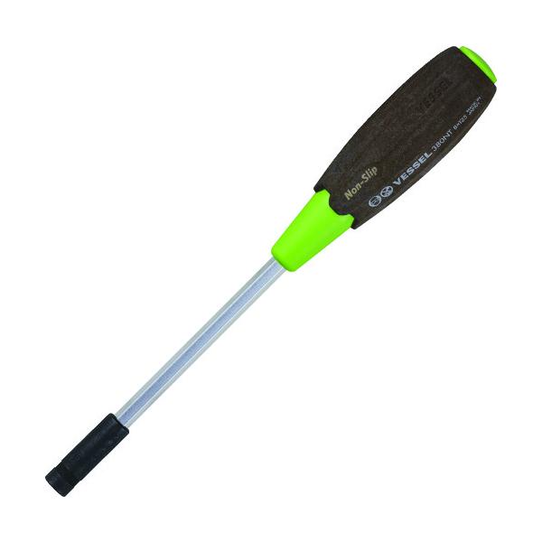 手作業工具 ドライバー・六角棒レンチ ソケットドライバー ●粗い木肌が、抜群のノンスリップ効果を発揮します。●油がついた手でも締付力はほとんど変わりません。●グリップに木粉を使用し、天然木材の手になじむ質感や肌触りを感じることができます。●...