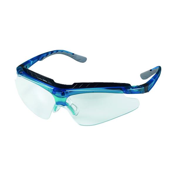 保護具 保護メガネ・防災面 一眼型保護メガネ ●UVカット（99.9%）仕様のレンズです。●フレーム角度は５段階で調節することができるため、様々な顔の形（鼻や耳の高さなど）に適切にフィットし、安全な防御強度と快適な装着感を提供します。●レン...