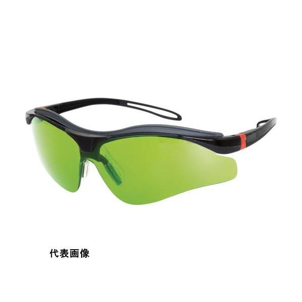 工事・照明用品 溶接用品 遮光メガネ ●スポーティでスタイリッシュな遮光メガネです。●ガス溶接作業用。●遮光度：#3●レンズ色：緑●規格：アメリカ安全規格ANSI Z87.1●幅(mm)：144●高さ(mm)：48●アメリカ安全規格 ANS...