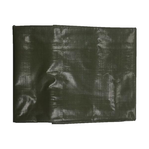 梱包用品 シート・ロープ カラーシート ●紫外線耐候剤配合で防水性が高いです。●超厚手#4000タイプです。●緑地地帯工事の養生や資材カバー●色：ODグリーン●幅(m)：2.7●長さ(m)：3.6●厚さ(mm)：0.31●番手(#)：400...