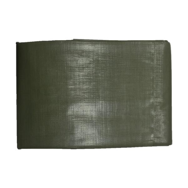 梱包用品 シート・ロープ カラーシート ●紫外線耐候剤配合で防水性が高いです。●超厚手#4000タイプです。●緑地地帯工事の養生や資材カバー●色：ODグリーン●幅(m)：3.6●長さ(m)：5.4●厚さ(mm)：0.31●番手(#)：400...