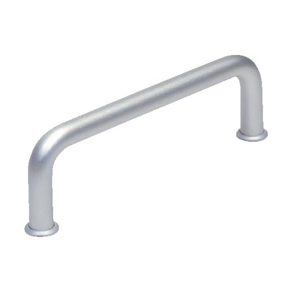 メカトロ部品 機械部品 取手 ●底部のめねじで裏から取り付けます。●全長(mm)：110●全高(mm)：41●径(mm)：10●ねじ寸法：M5×0.8●ねじ深さ(mm)：10●取付ピッチ(mm)：100●色：ナチュラル●許容荷重(N)：50...