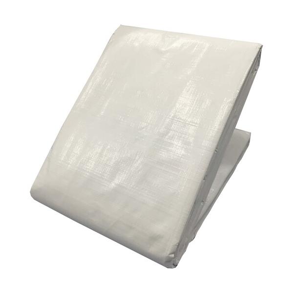 梱包用品 シート・ロープ カラーシート ●清潔感のあるホワイトで景観を損なわない厚手の作業用シートです。●機械カバー、養生用シートなどに。●色：ホワイト●幅(m)：3.4●長さ(m)：5.2●厚さ(mm)：0.22●番手(#)：3000●ハ...