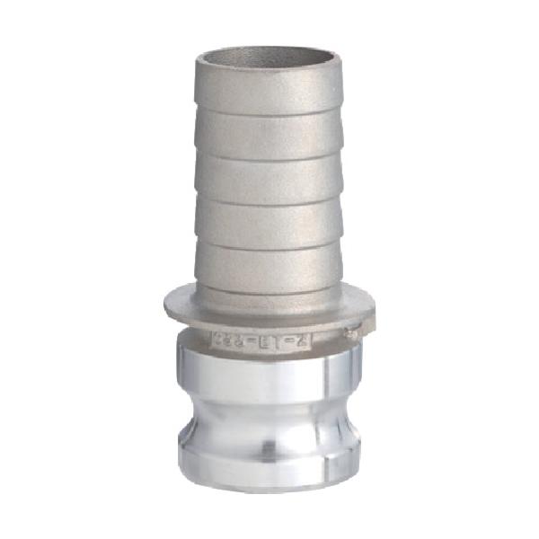 空圧用品 流体継手・チューブ 金属カップリング ●【簡単接続】 カプラー側に挿入してアームを締めるだけの着脱式継手です。●ニップル径がやや細めタイプなのでホースの挿入がしやすいです。サクションホースなどに適しています。●【安心】 安全、信頼...