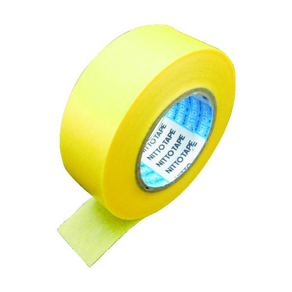 梱包用品 テープ用品 マスキングテープ ●強接着タイプで加熱時の浮き・剥がれが少ないです。●基材強度に優れ、剥離時の切れが少ないです。●工作機械の連結部分のアース取りなどに。●色：黄●幅(mm)：30●長さ(m)：18●厚さ(mm)：0.0...