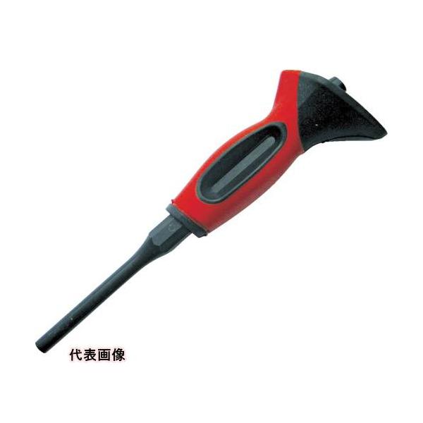 手作業工具 ハンマー・刻印・ポンチ ポンチ ●フランス製の高品質な平行ピンポンチです。●握りやすく滑りにくい人間工学に基づいたハンドル付きです。（特許取得品）●ハンドルが衝撃を吸収し快適な作業を実現します。●全長(mm)：150●幅(mm)...